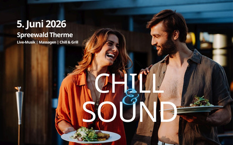 Chill & Sound. Dein Event-Freitag in der Spreewald Therme.